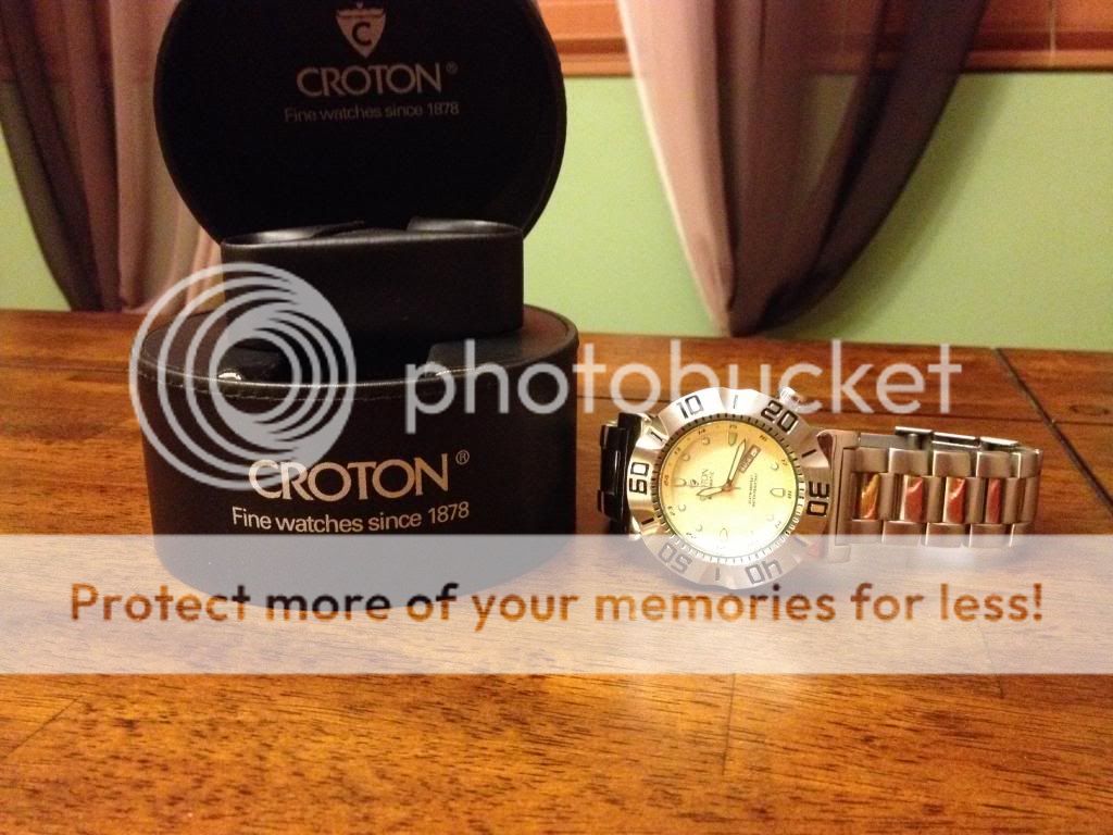 FSOT: CROTON VORTEX AUTOMATIC DIVER (PINEAPPLE) | WatchUSeek Watch Forums