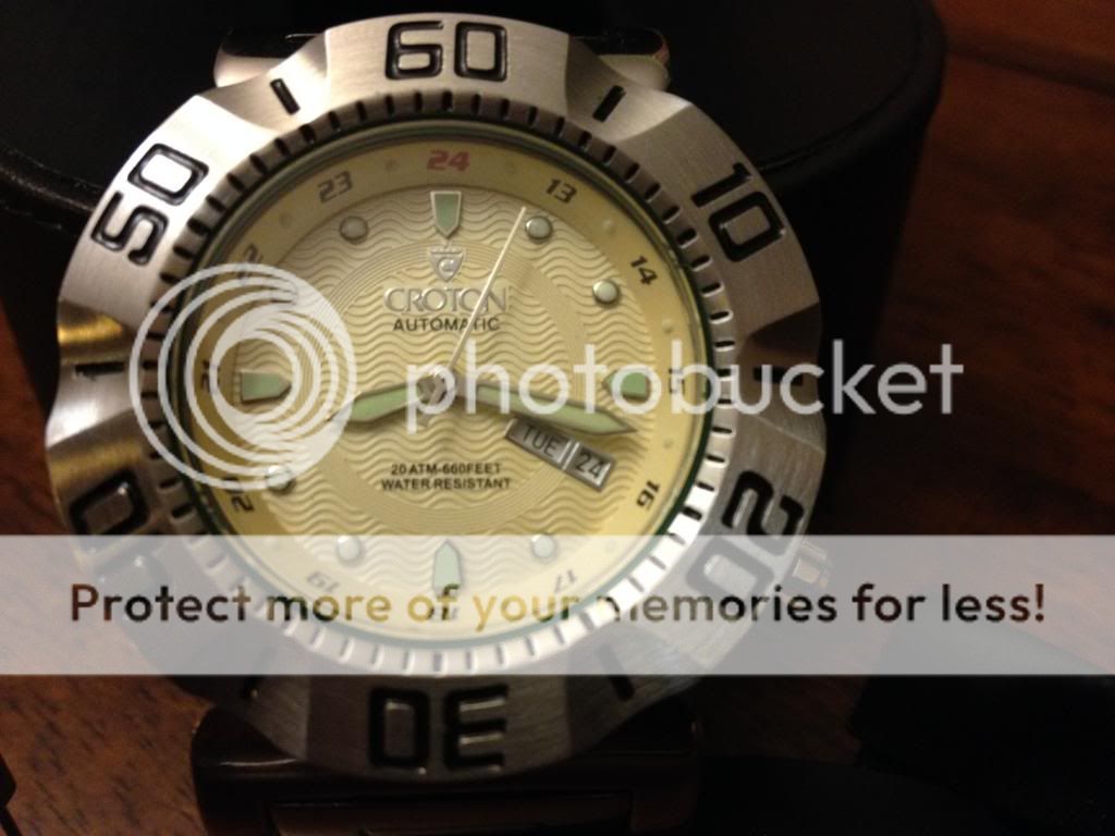 FSOT: CROTON VORTEX AUTOMATIC DIVER (PINEAPPLE) | WatchUSeek Watch Forums