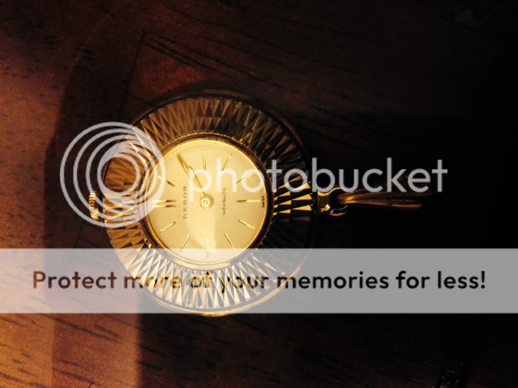 Vintage SWISS DEBOR INCABLOC Ladies Pendant Watch, Manual Wind, Runs ...